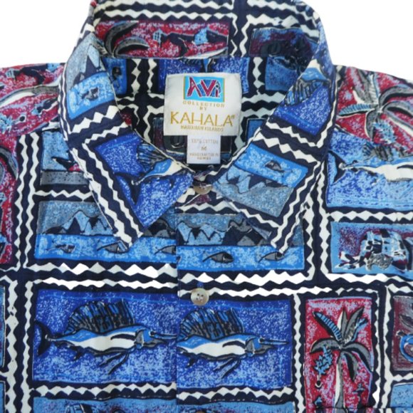 Kahala | Shirts | Vintage Kahala Avi Collection Cotton Shirt Hawaiian ...